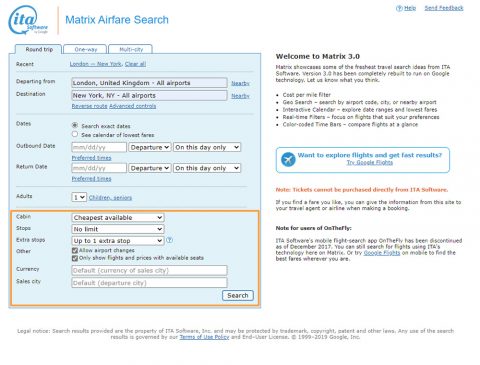 How to Use the ITA Matrix Tool: Insider Tips for the Cheapest Flights ...