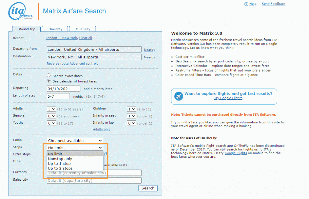 How to Use the ITA Matrix Tool: Insider Tips for the Cheapest Flights ...